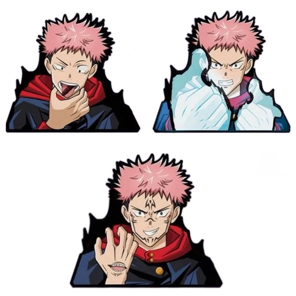 Design | Jujutsu Kaisen Yuji Itadori Sukuna Decal 2 | Poshmark